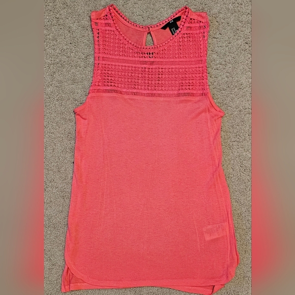 H&M | Tops | Hm Embroidery Tank | Poshmark
